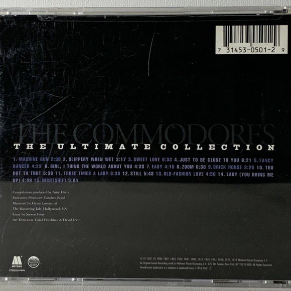 Motown Record Company | Media | The Commodores The Ultimate Collection ...